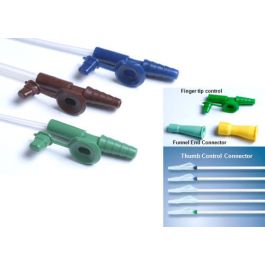 Suction Catheter Sz 10FG Finger Tip Control 50s